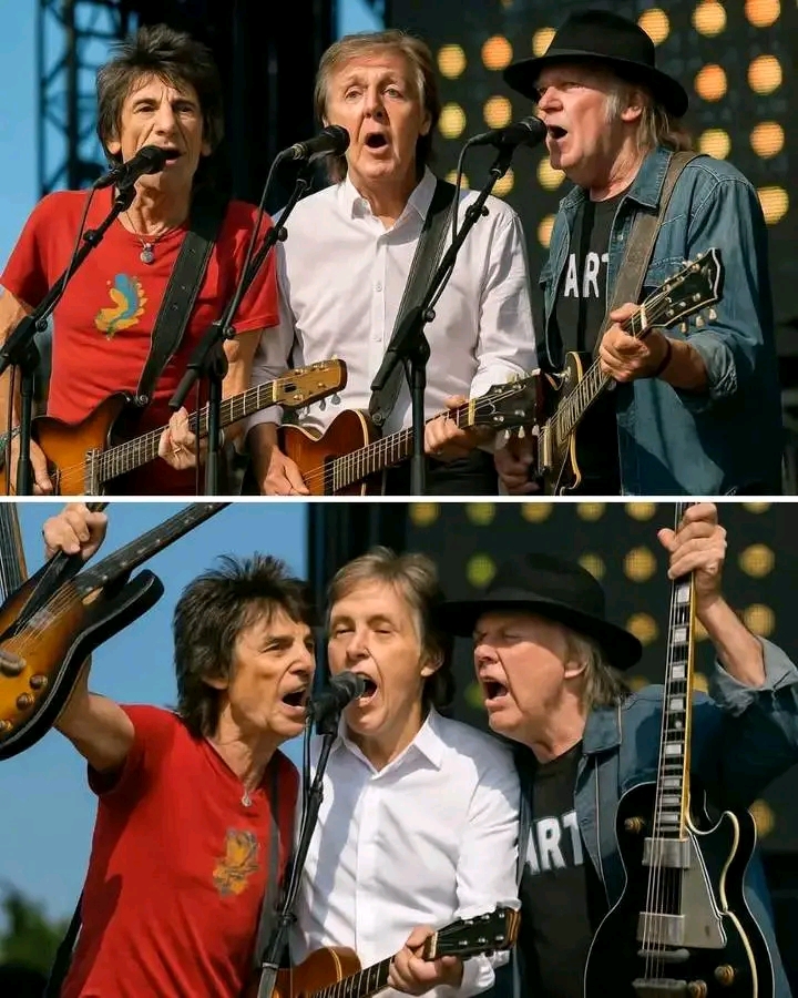 Ronnie Wood stood in awe—Paul McCartney had thrown him a pre-tour ...