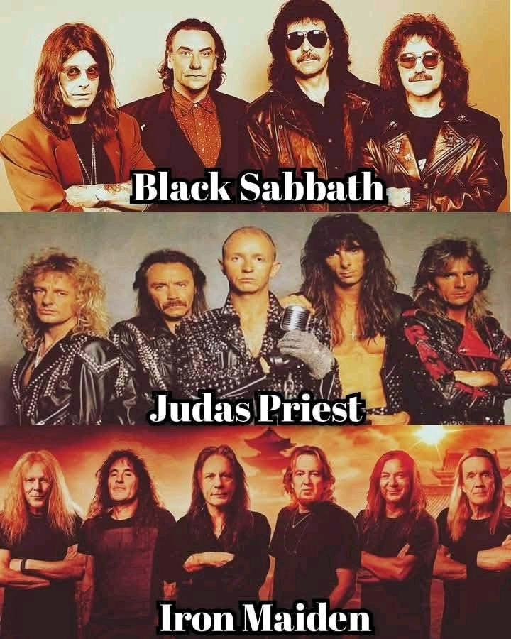 Judas Priest Linkin Park Iron Maiden "Three Titans of Heavy Sound: The Legacy of Priest, Park ...