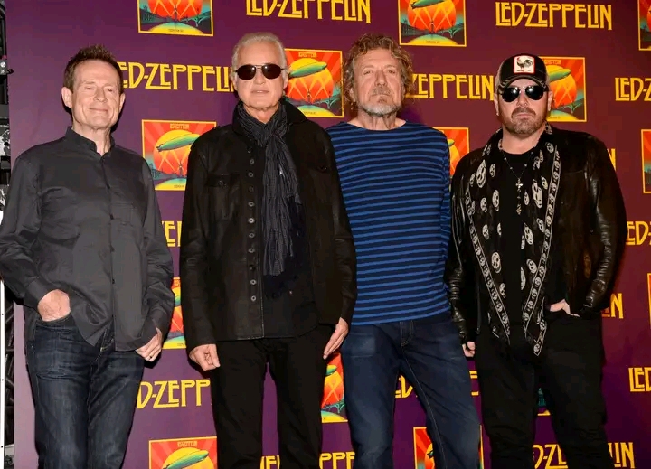 Led Zeppelin hosted a press conference at New York City’s Museum of ...