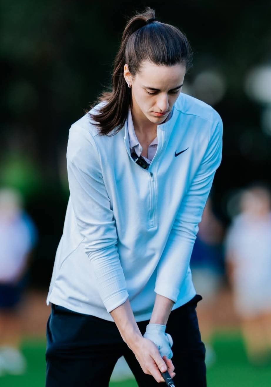 Caitlin Clark,n November, taking part in the pro‑am event